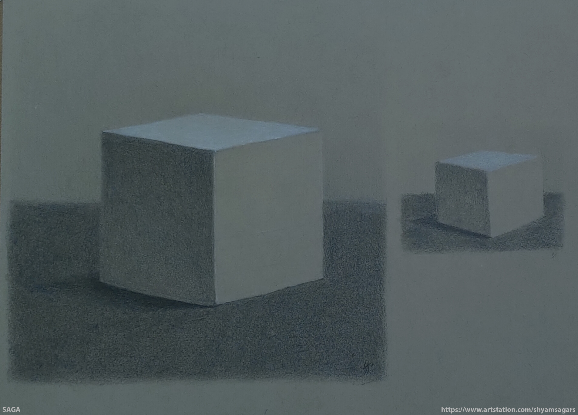 ArtStation - Shading study - CUBE