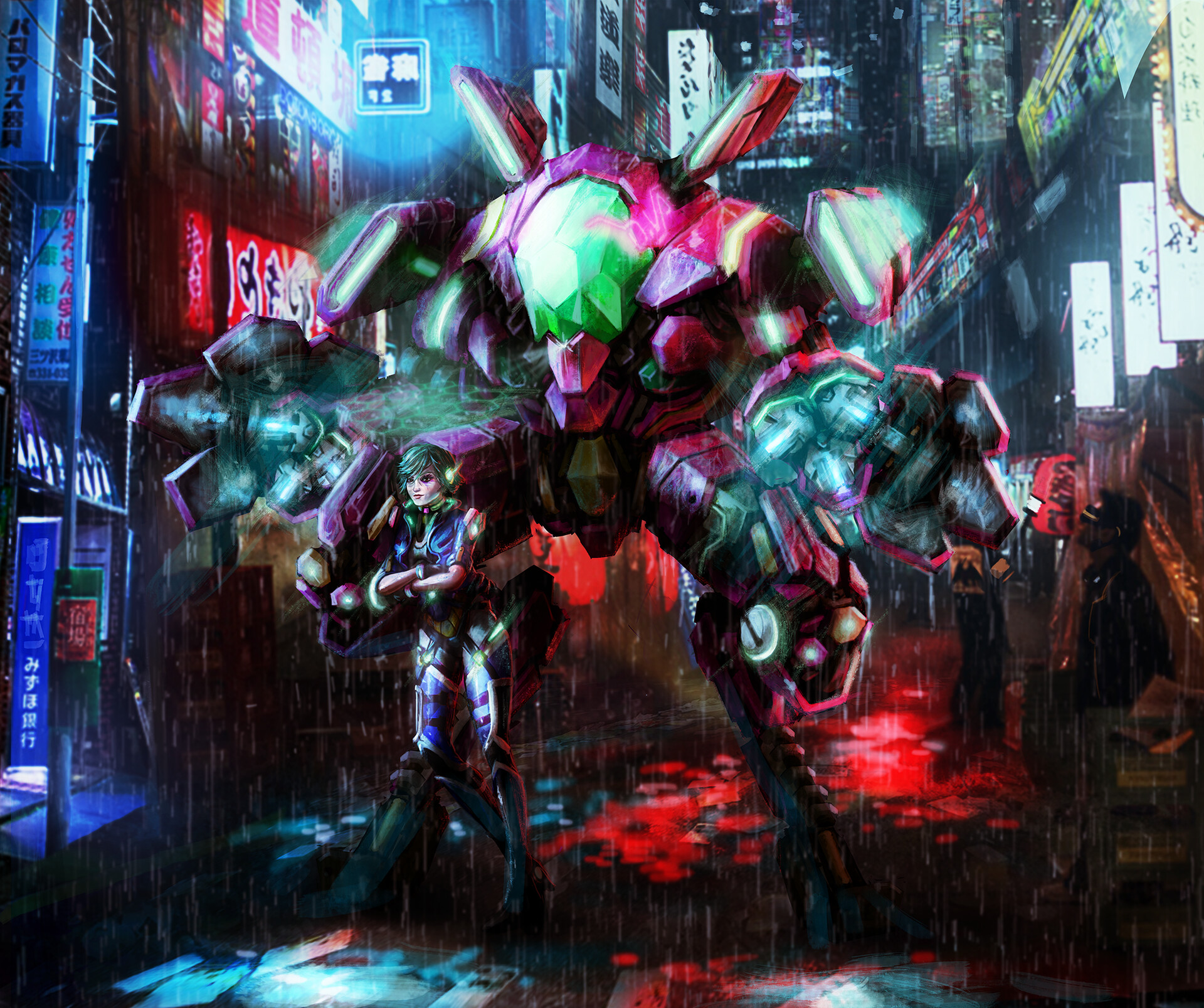 ArtStation - Cyberpunk Dva