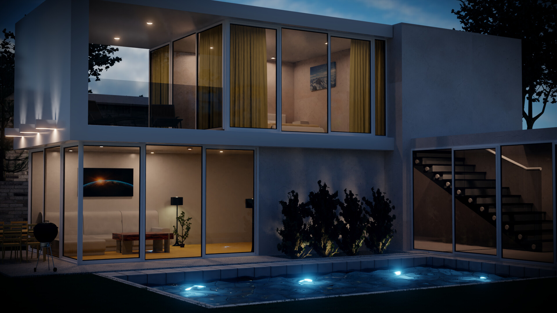 ArtStation - blue hour