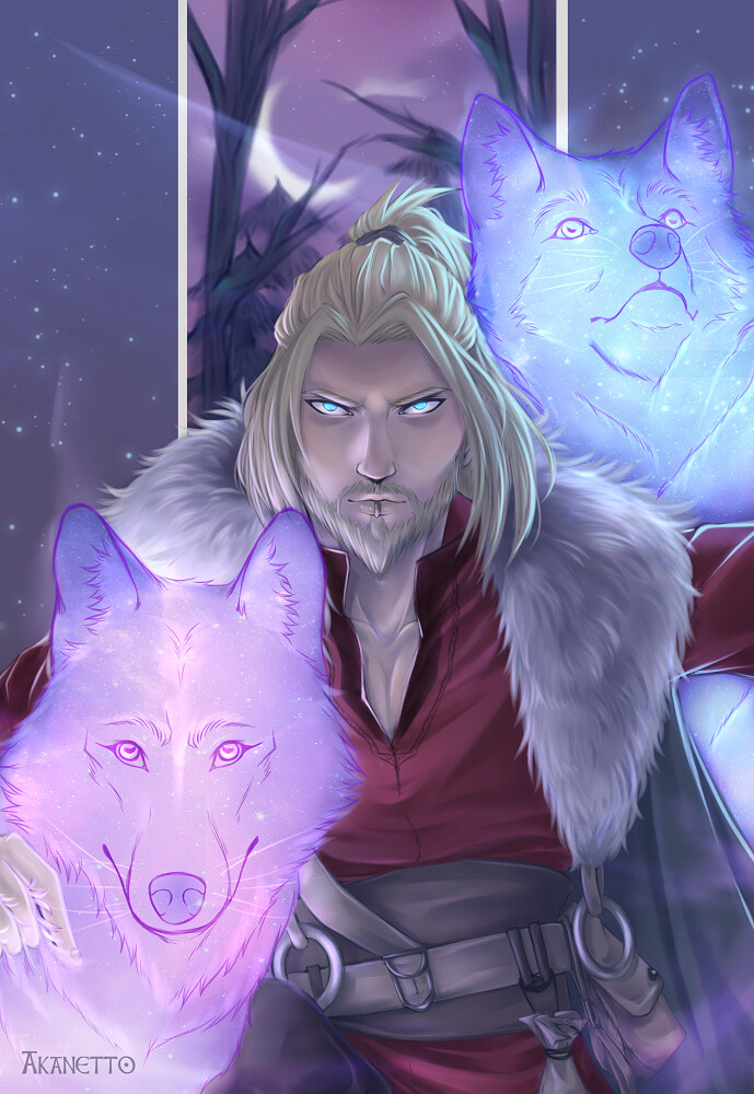 ArtStation - Astral Wolves