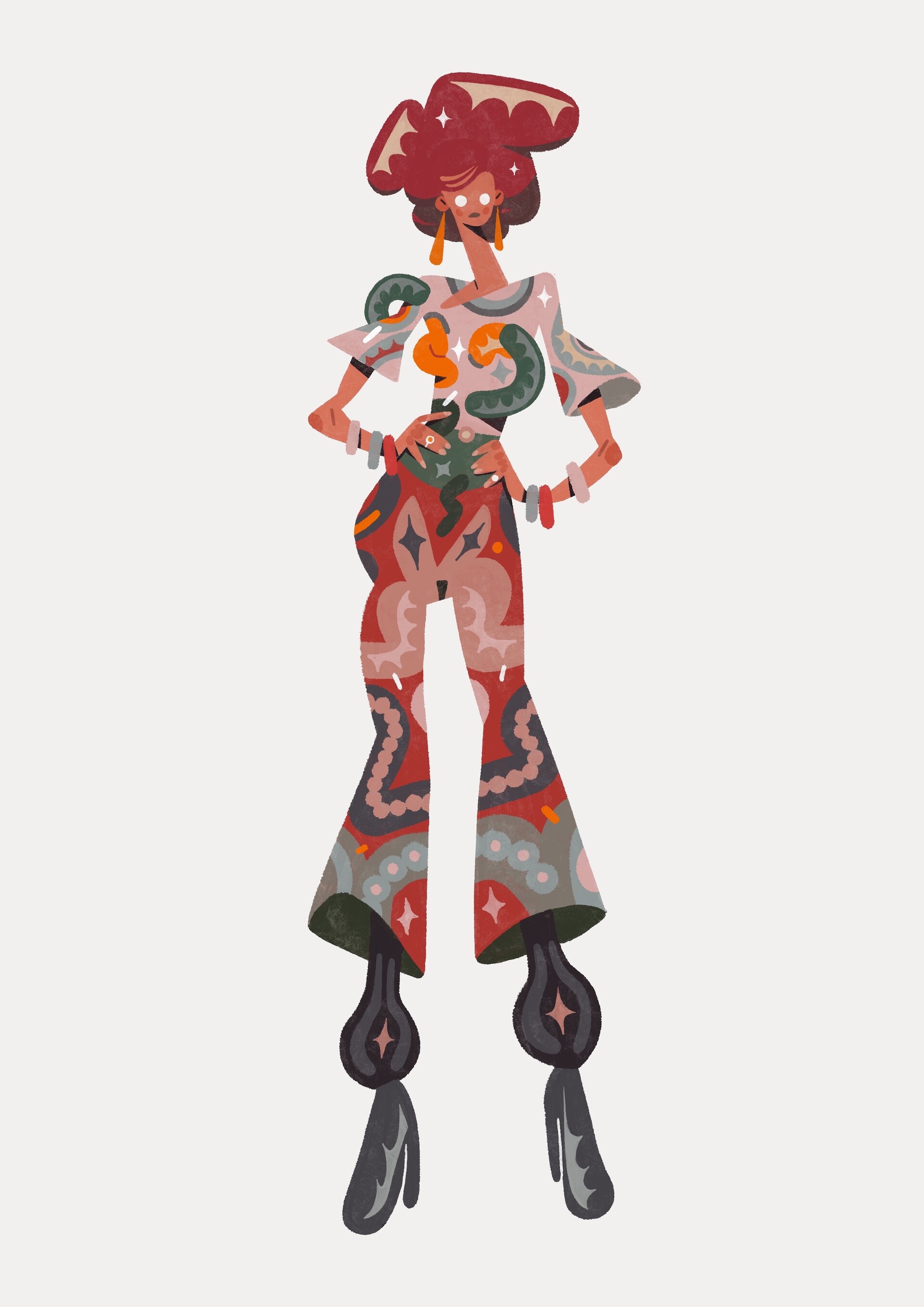 ArtStation - Some character designs on Procreate