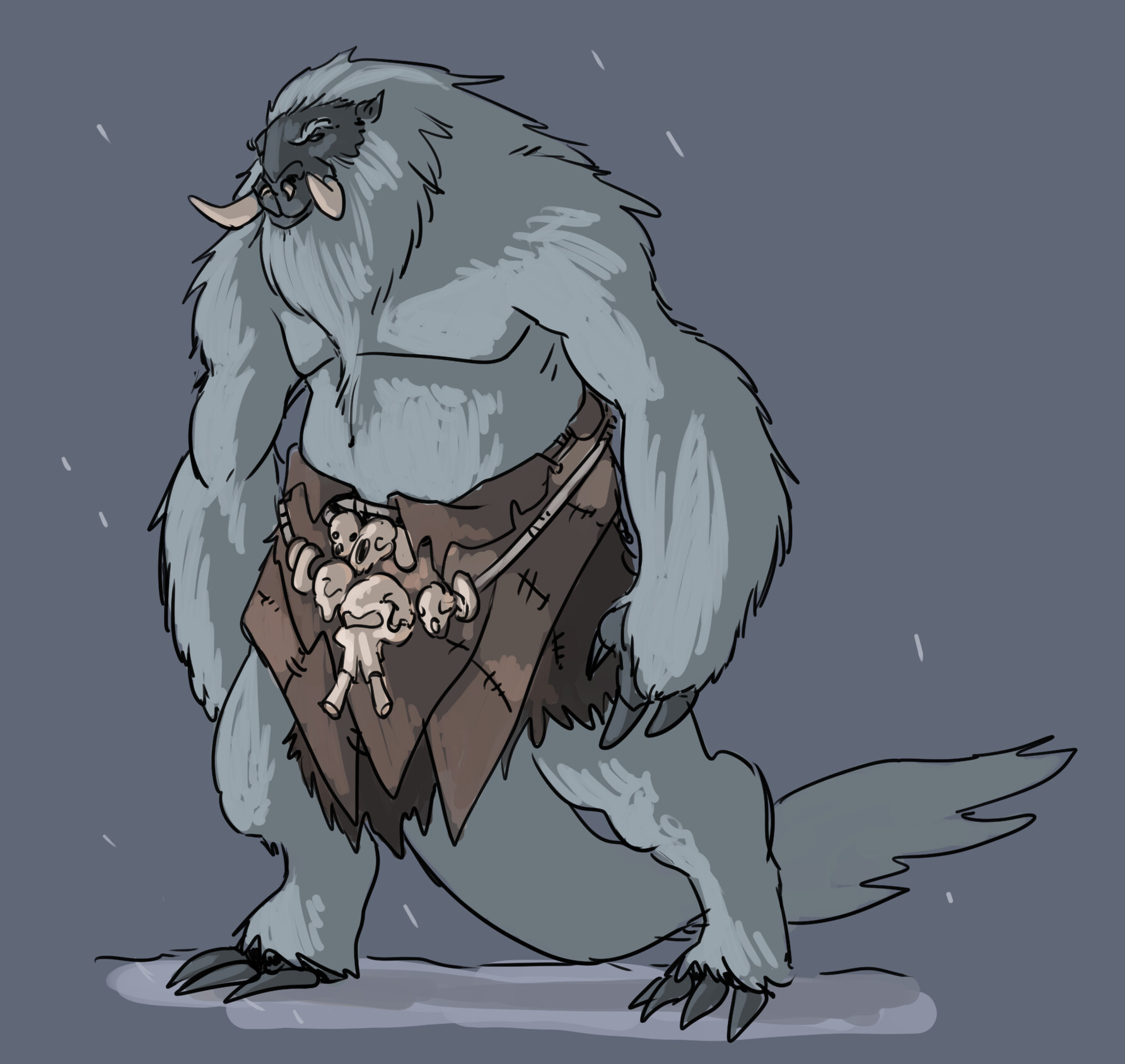 Bone Dust - Bone totem + ice age concepts2