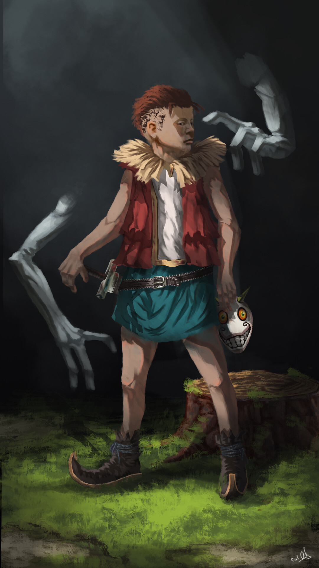 ArtStation - The Thief Boy Magpie