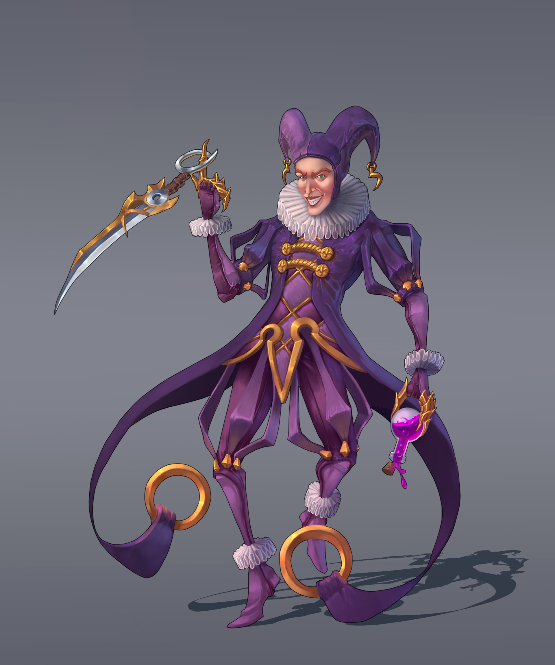 ArtStation - Mad Rogue Jester