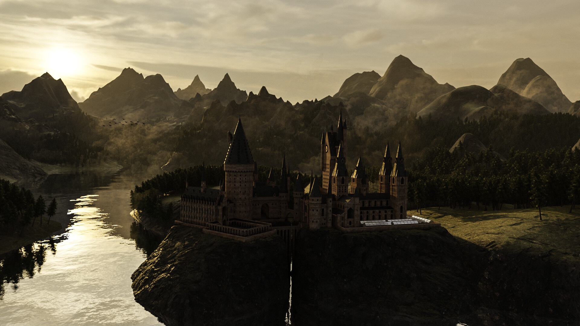 ArtStation - Hogwarts