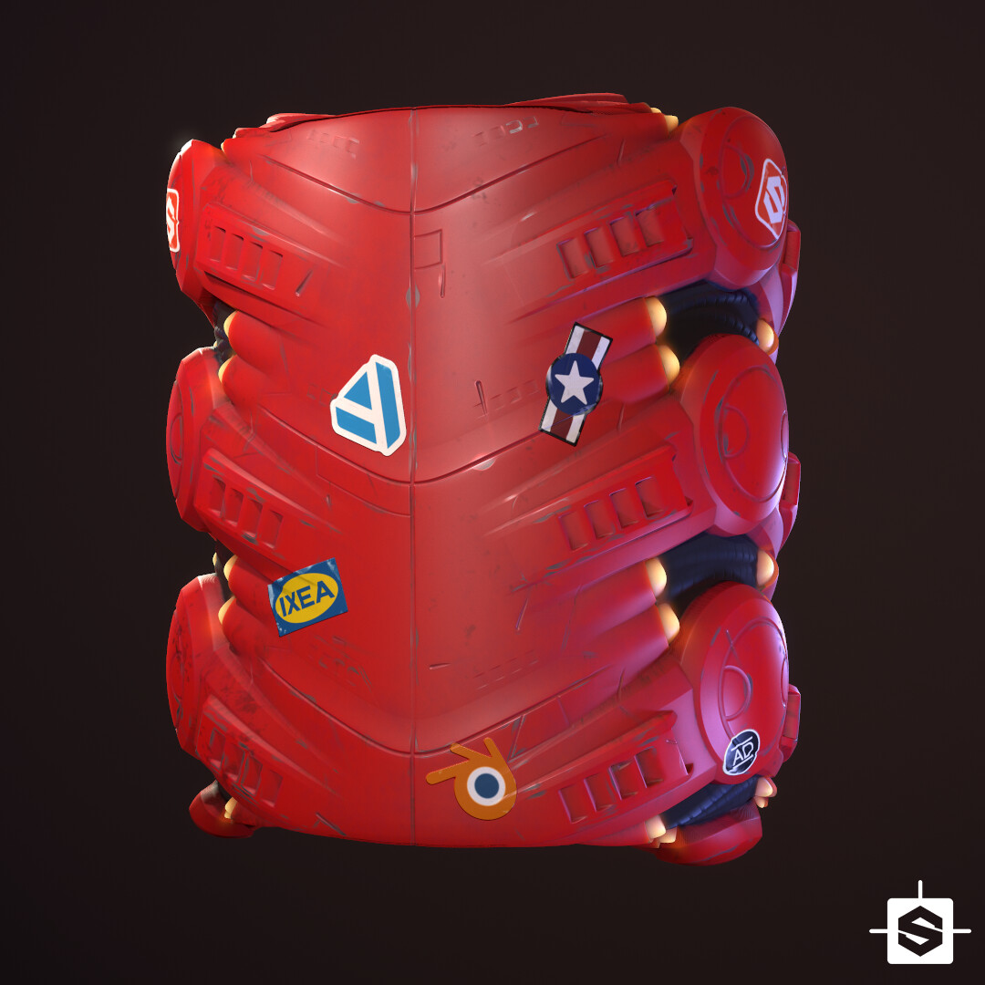 ArtStation - Nodevember 2020 - Day 15: Cyberpunk