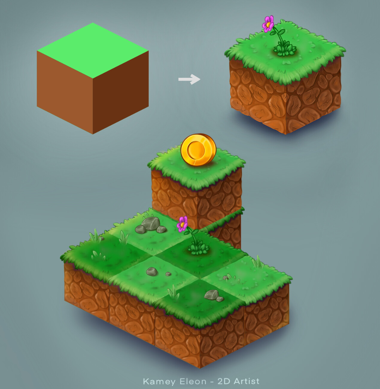 Grass Tile Game