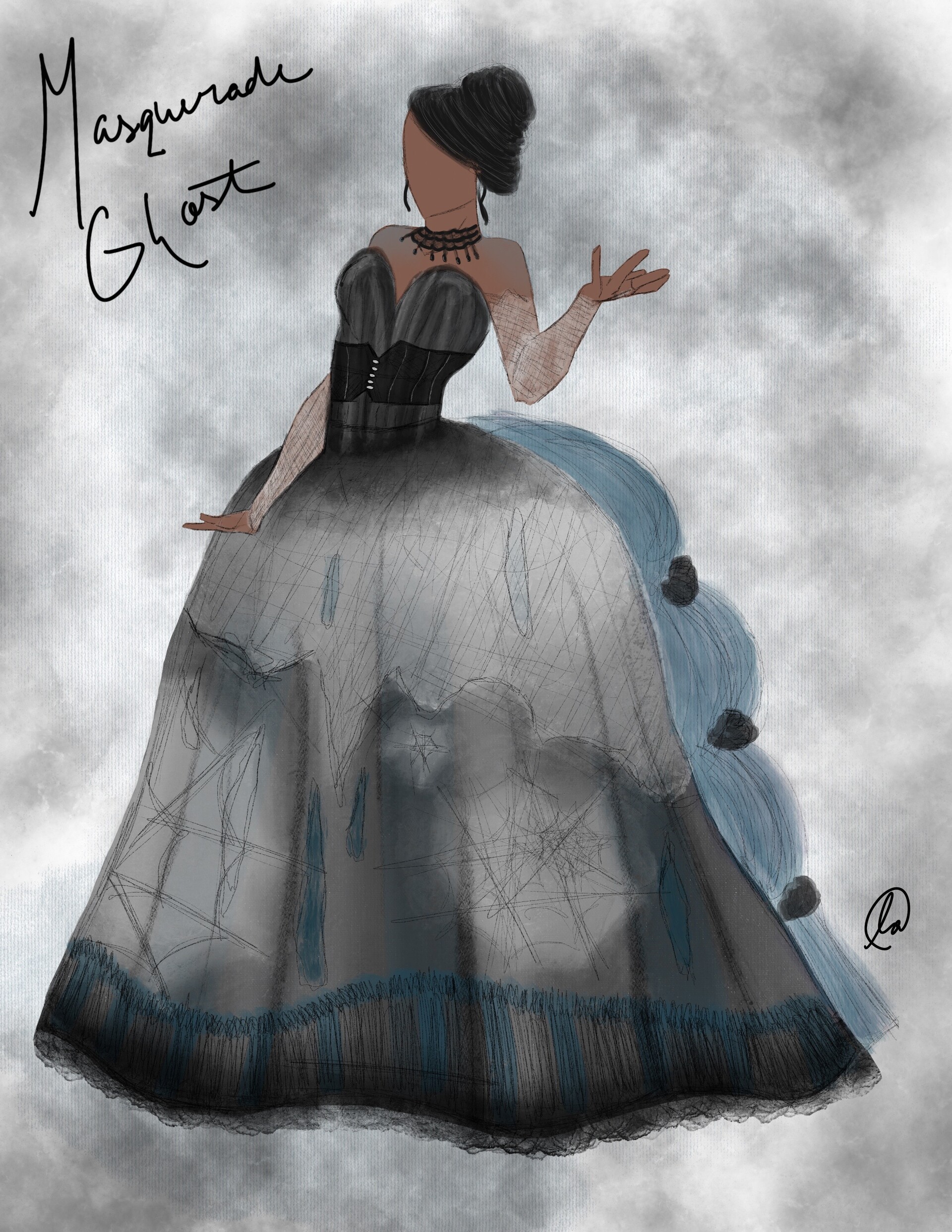 ArtStation - Masquerade Ghost Costume Design