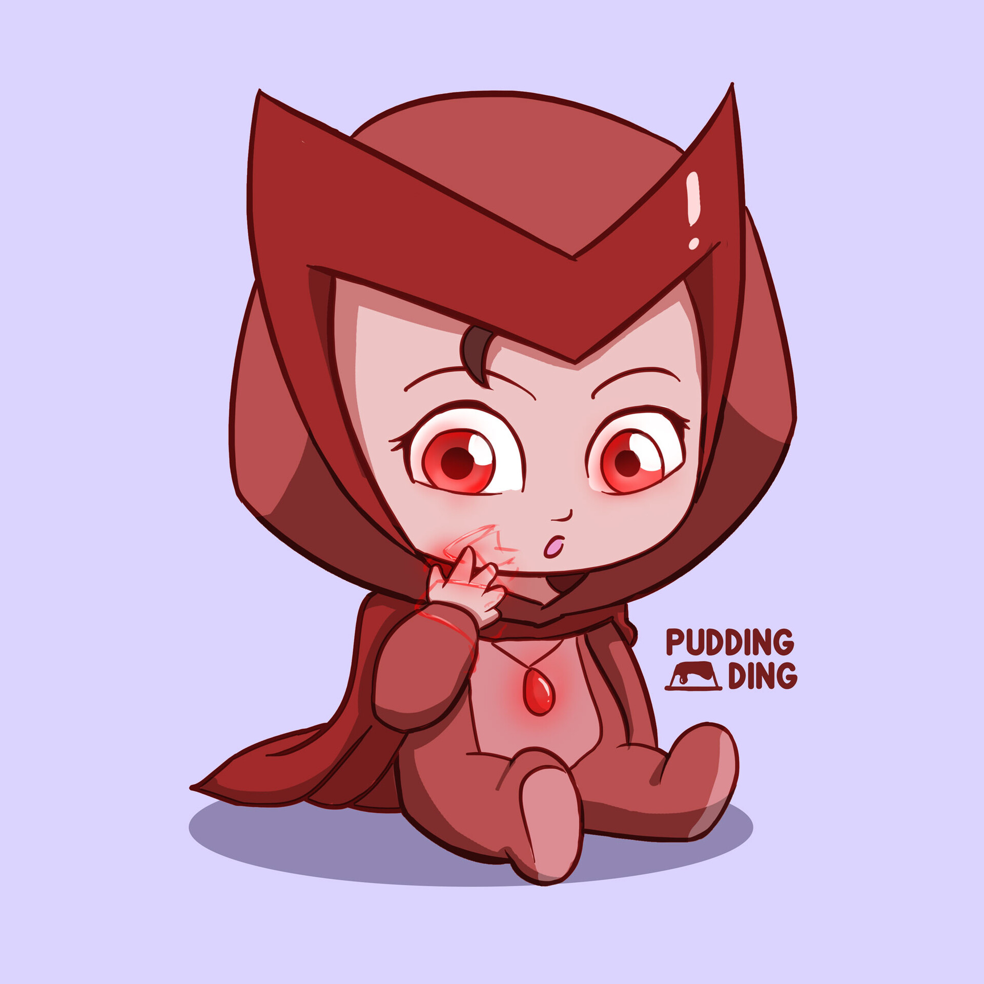 Artstation Scarlet Witch Chibi