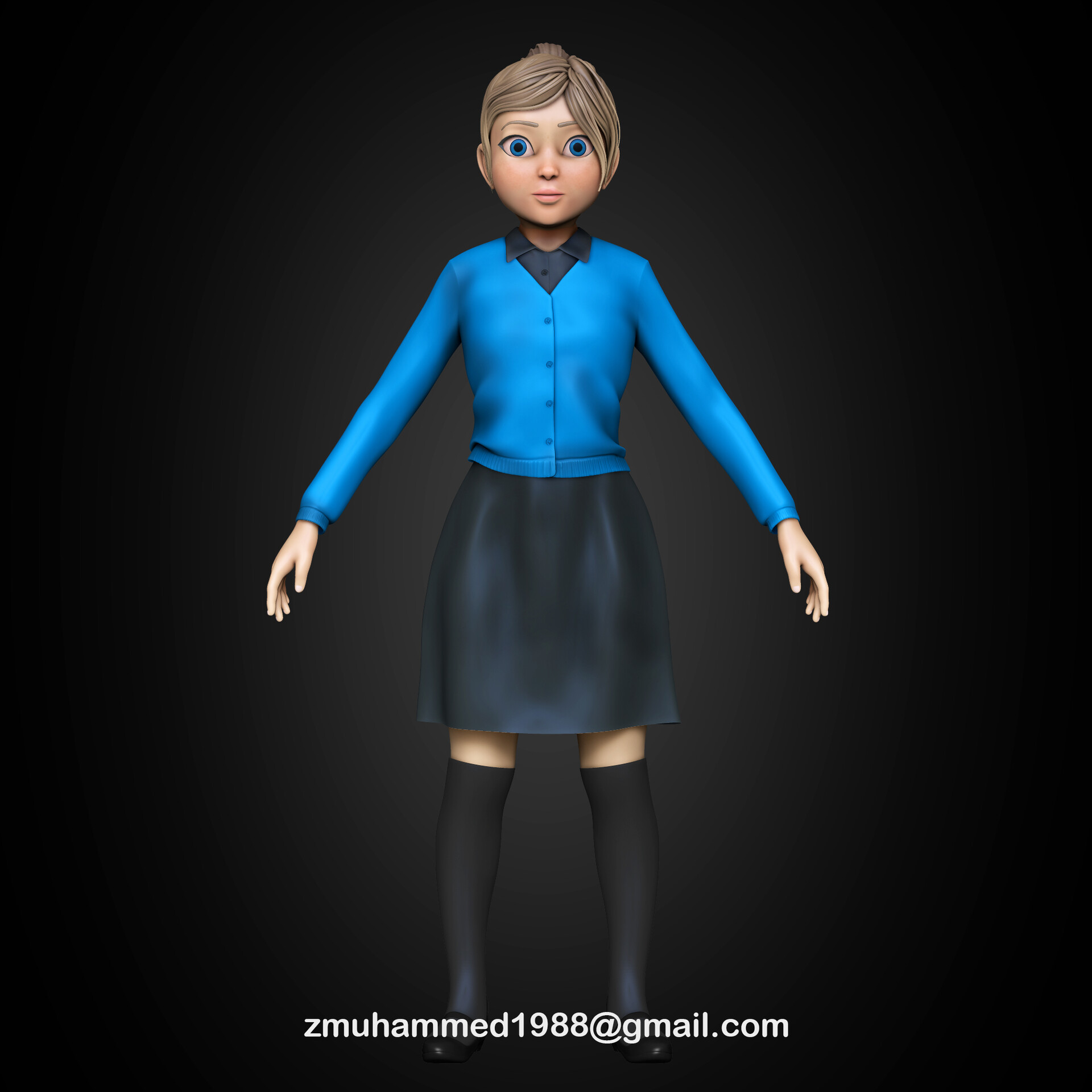 ArtStation - Friends (Game Characters)