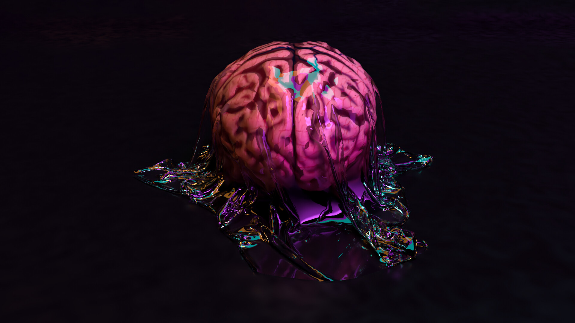 ArtStation - human brain