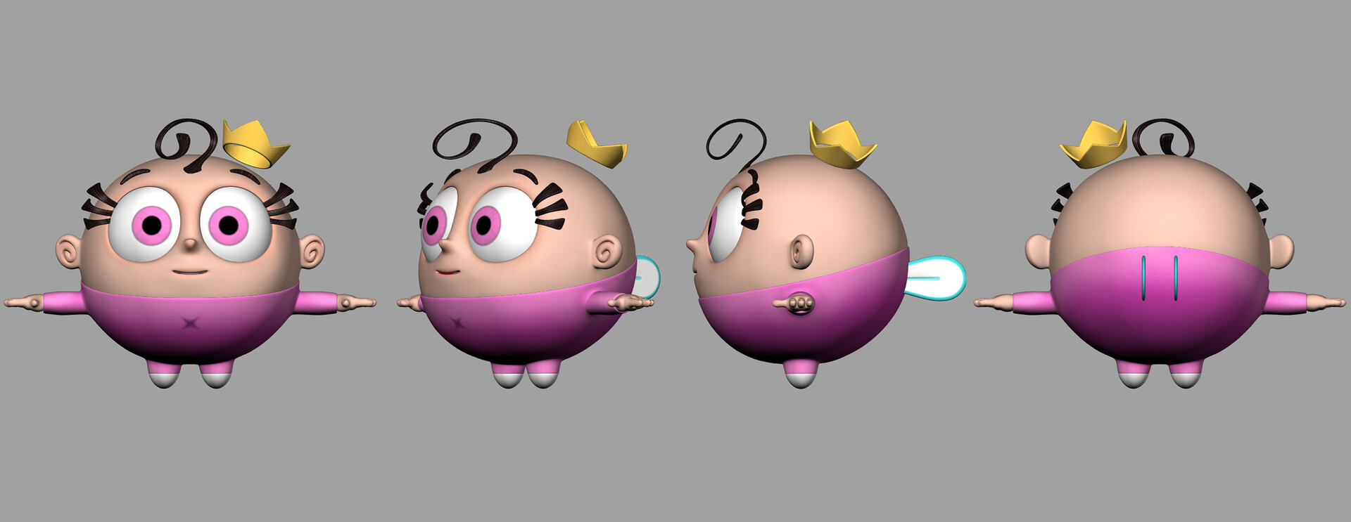 ArtStation - baby poof