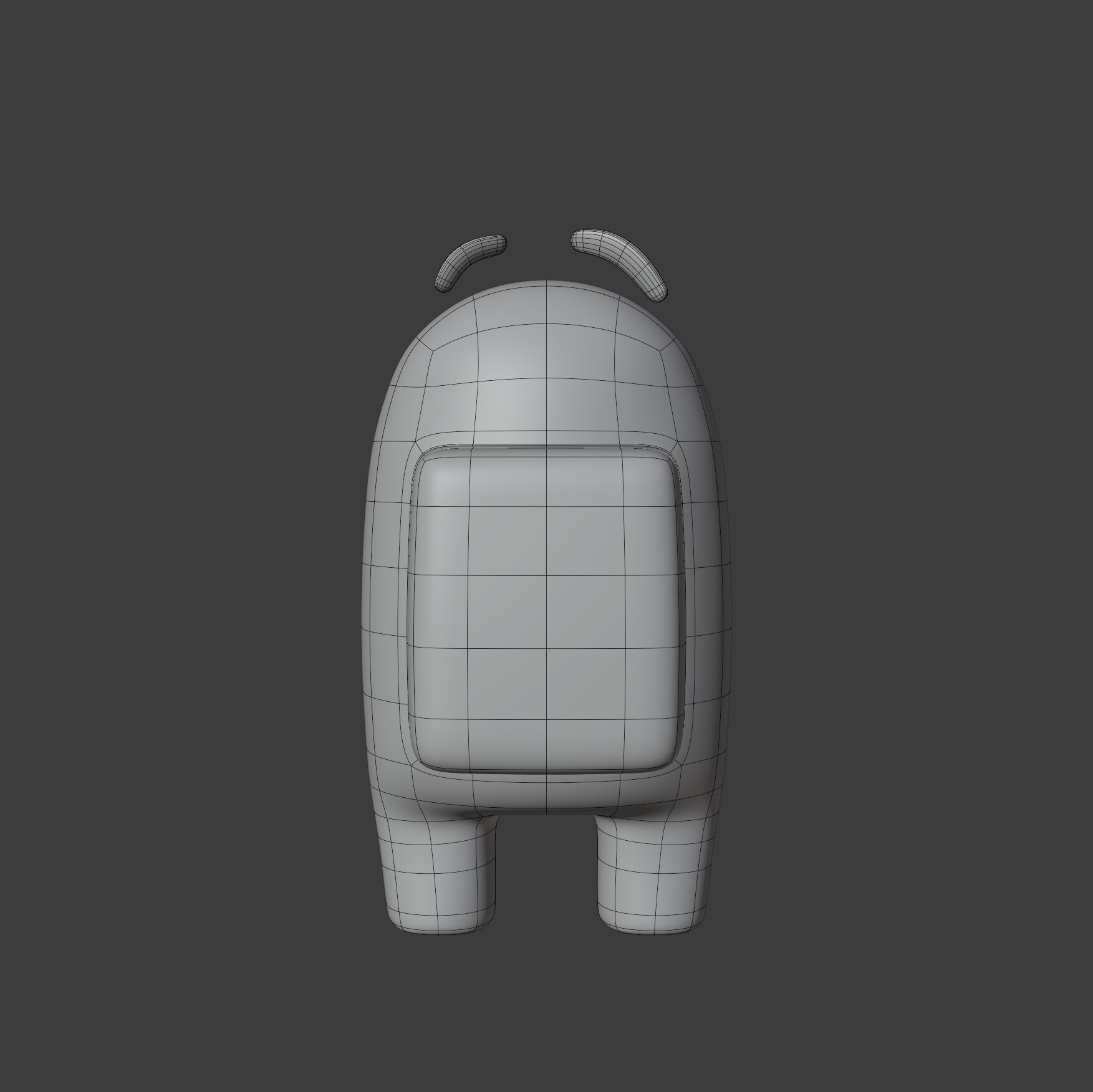 Cagatay Cetin - Among Us Eyebrows Character 3D Model