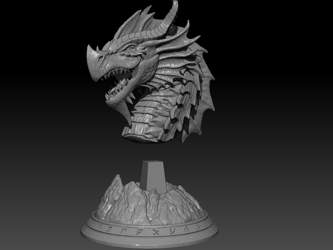 Archie Blanco - Dragon 3D Model