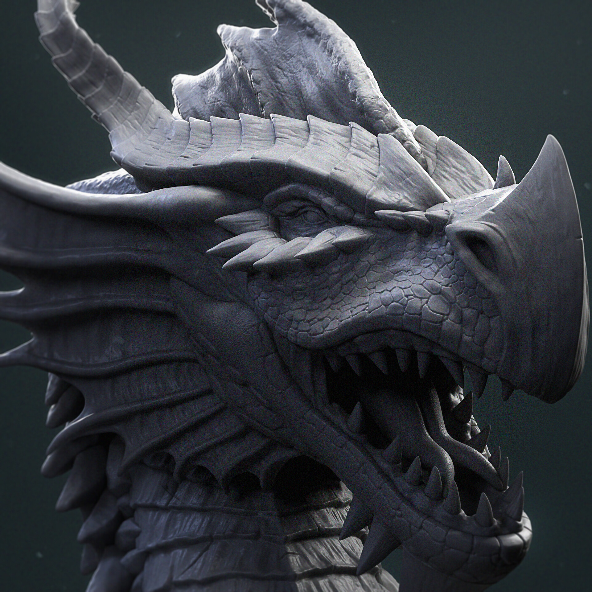 Archie Blanco - Dragon 3D Model
