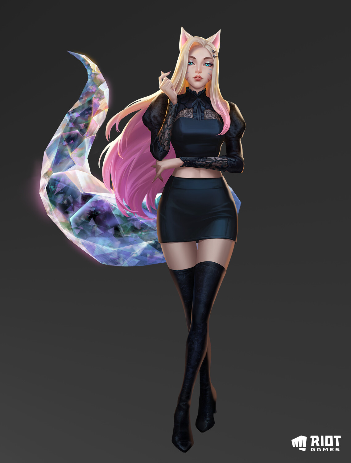 Ignatius Tan - K/DA PRE-WORLDS KEY ART