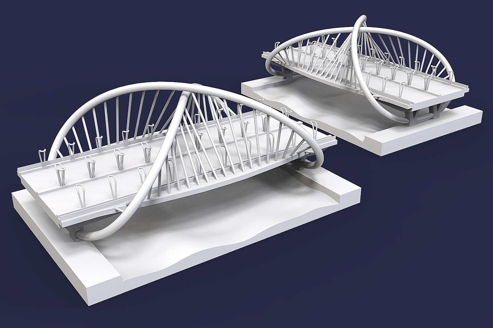 ArtStation - RTA Shindagha Bridge