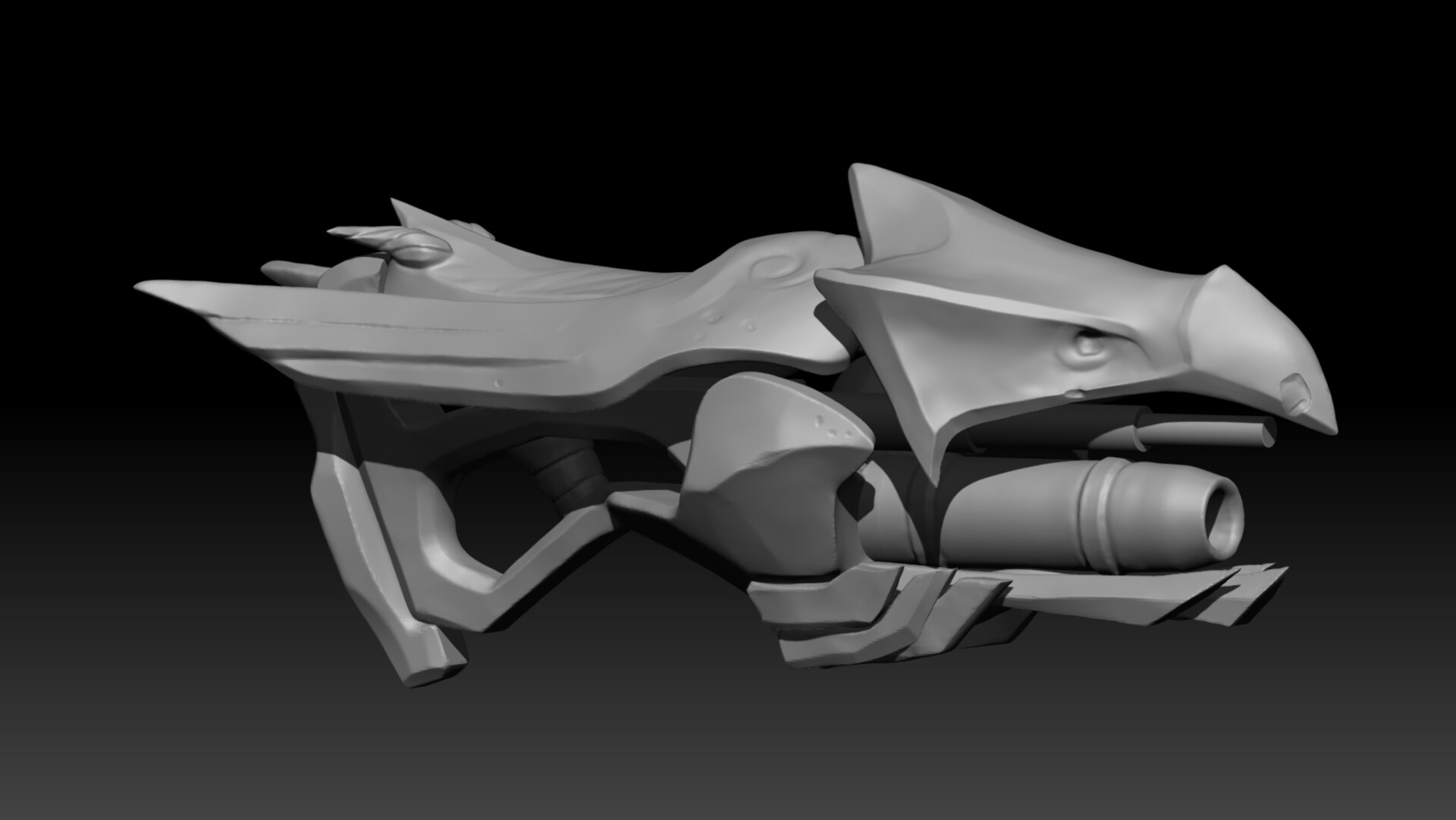 ArtStation - Exagryph, the Adamant Rail, Hades