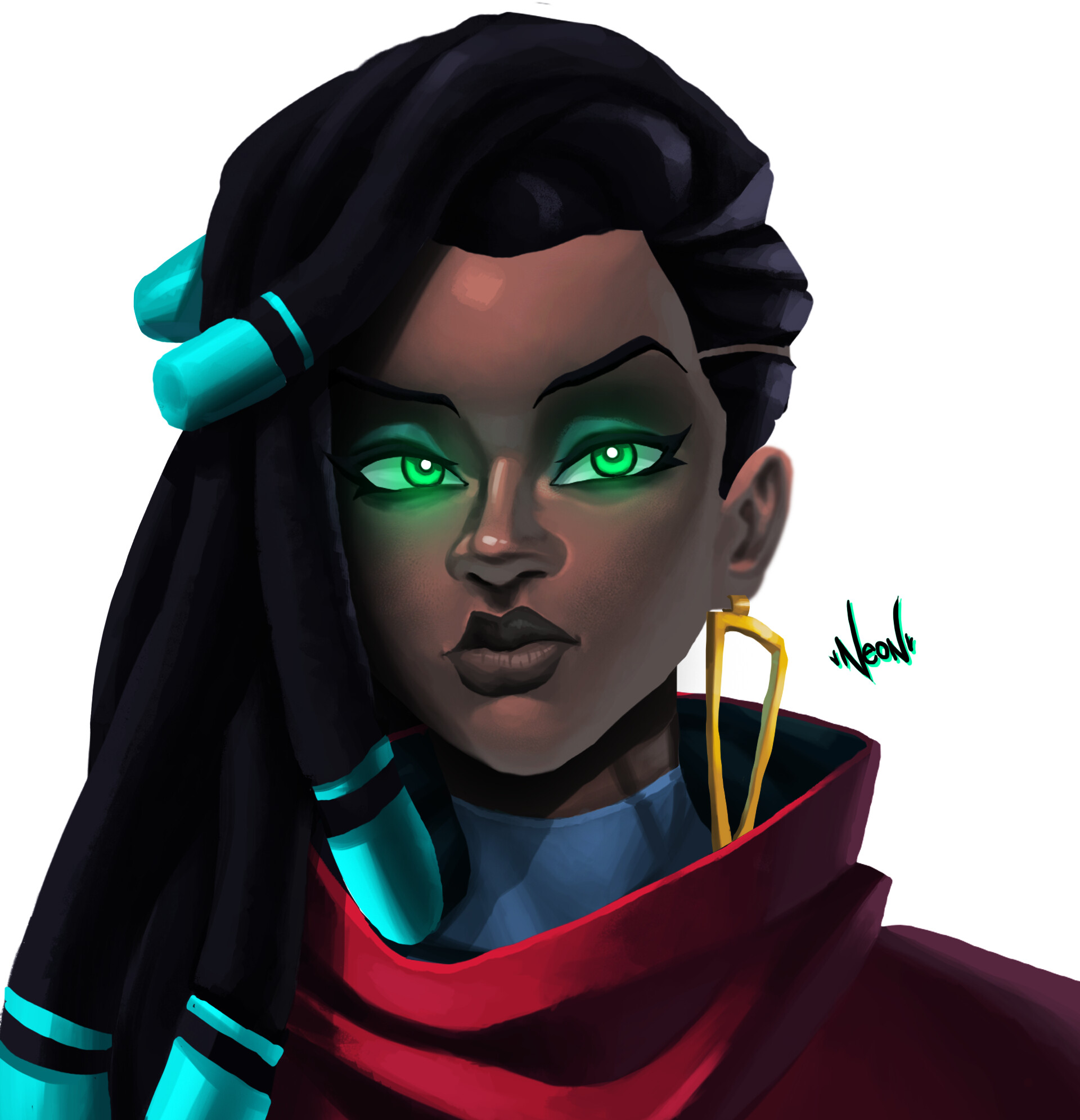 ArtStation - TrueDamage Senna - League of Legends