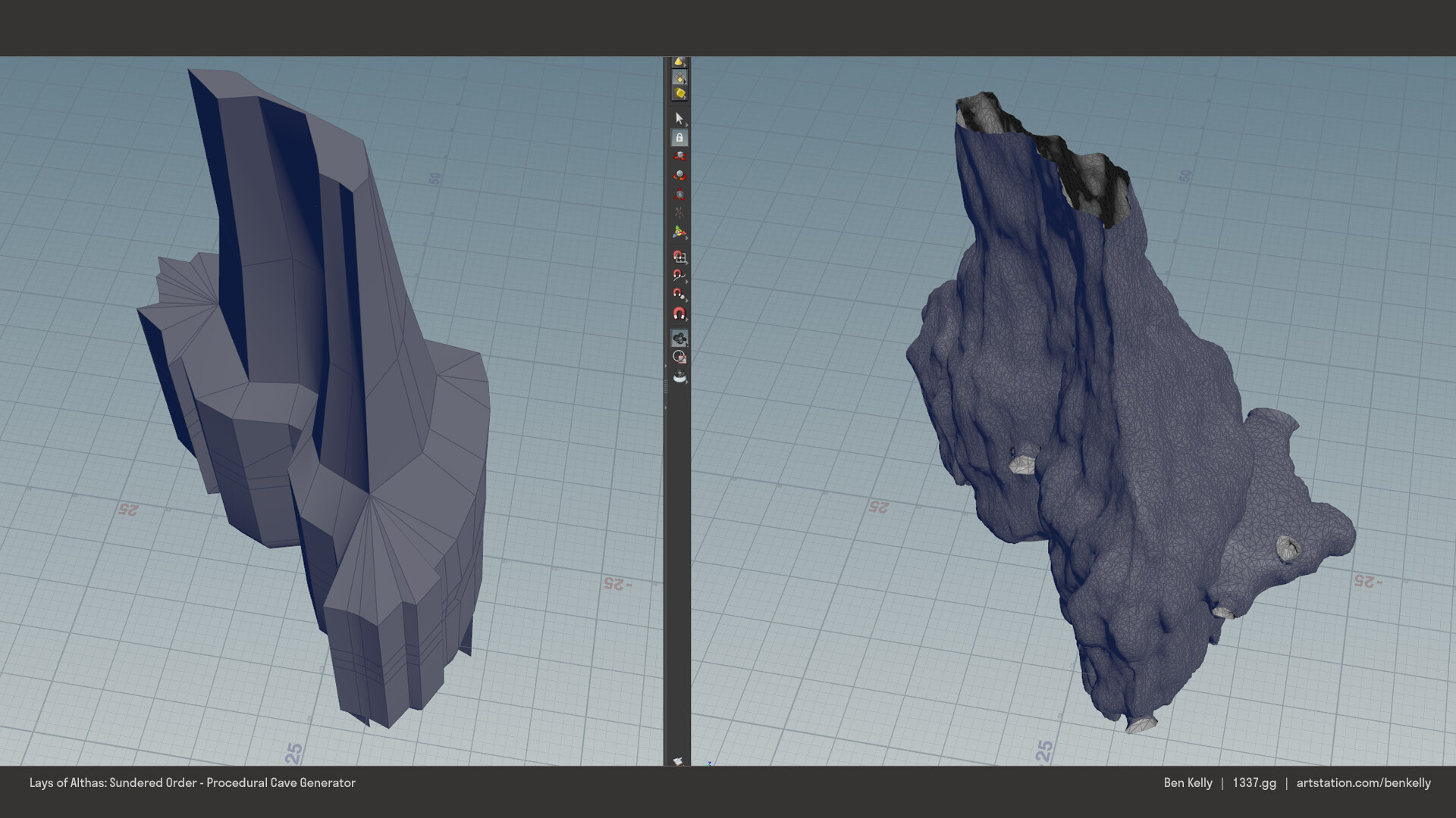 Ben Kelly - Procedural Cave Tools