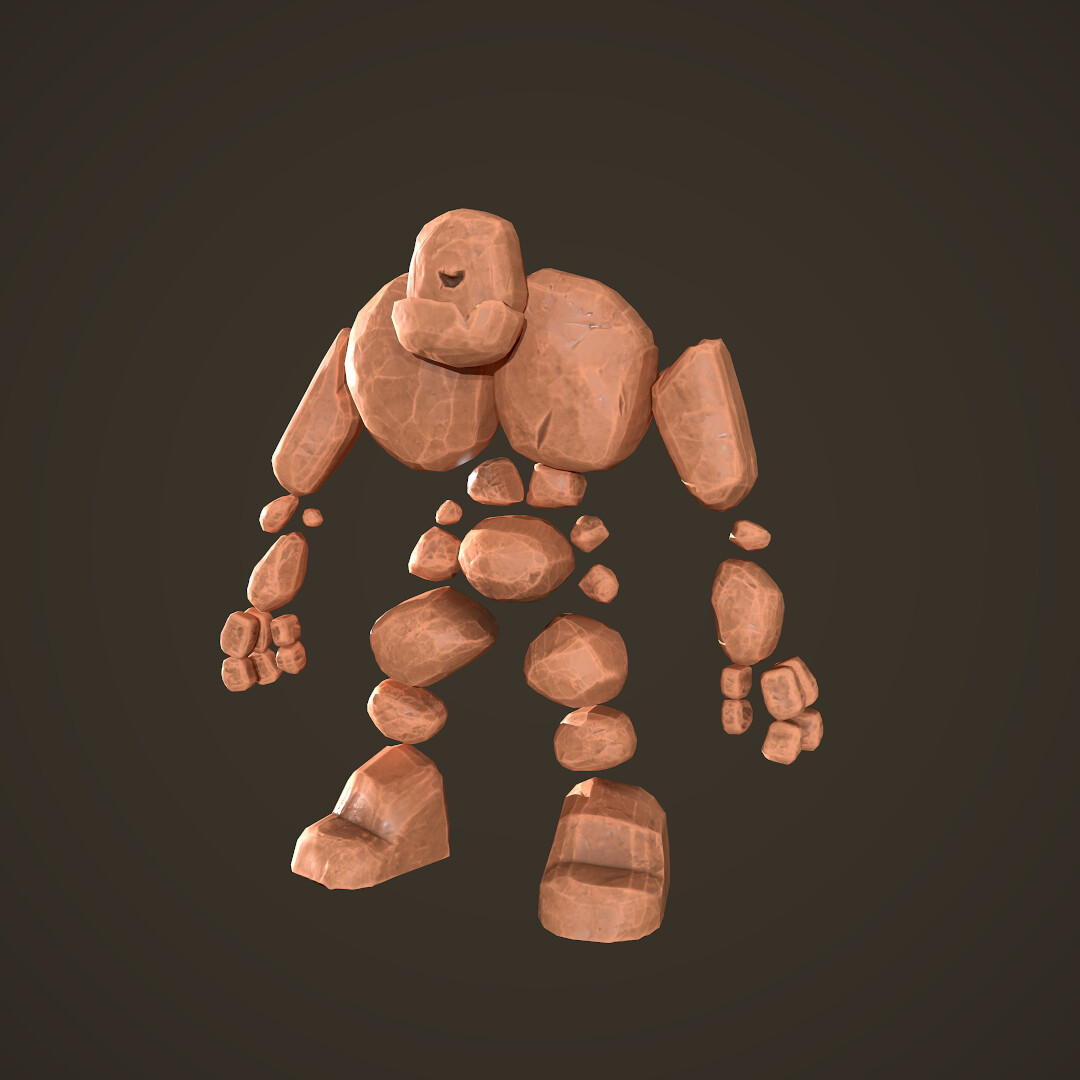 ArtStation - Sand Golem