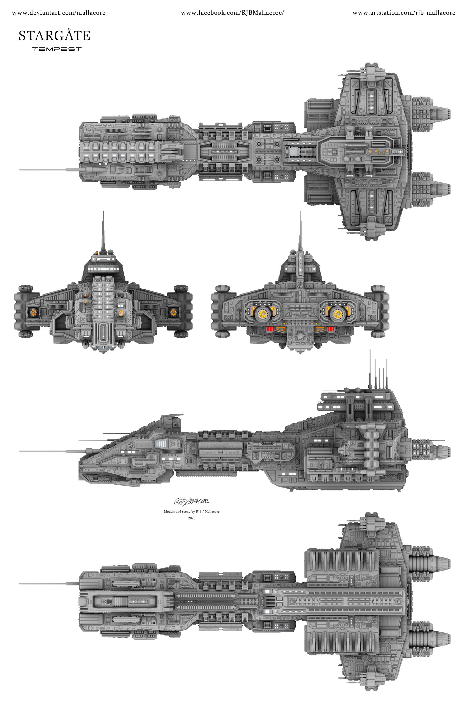 Ryan Begemann - Stargate - Fleet Scene 1