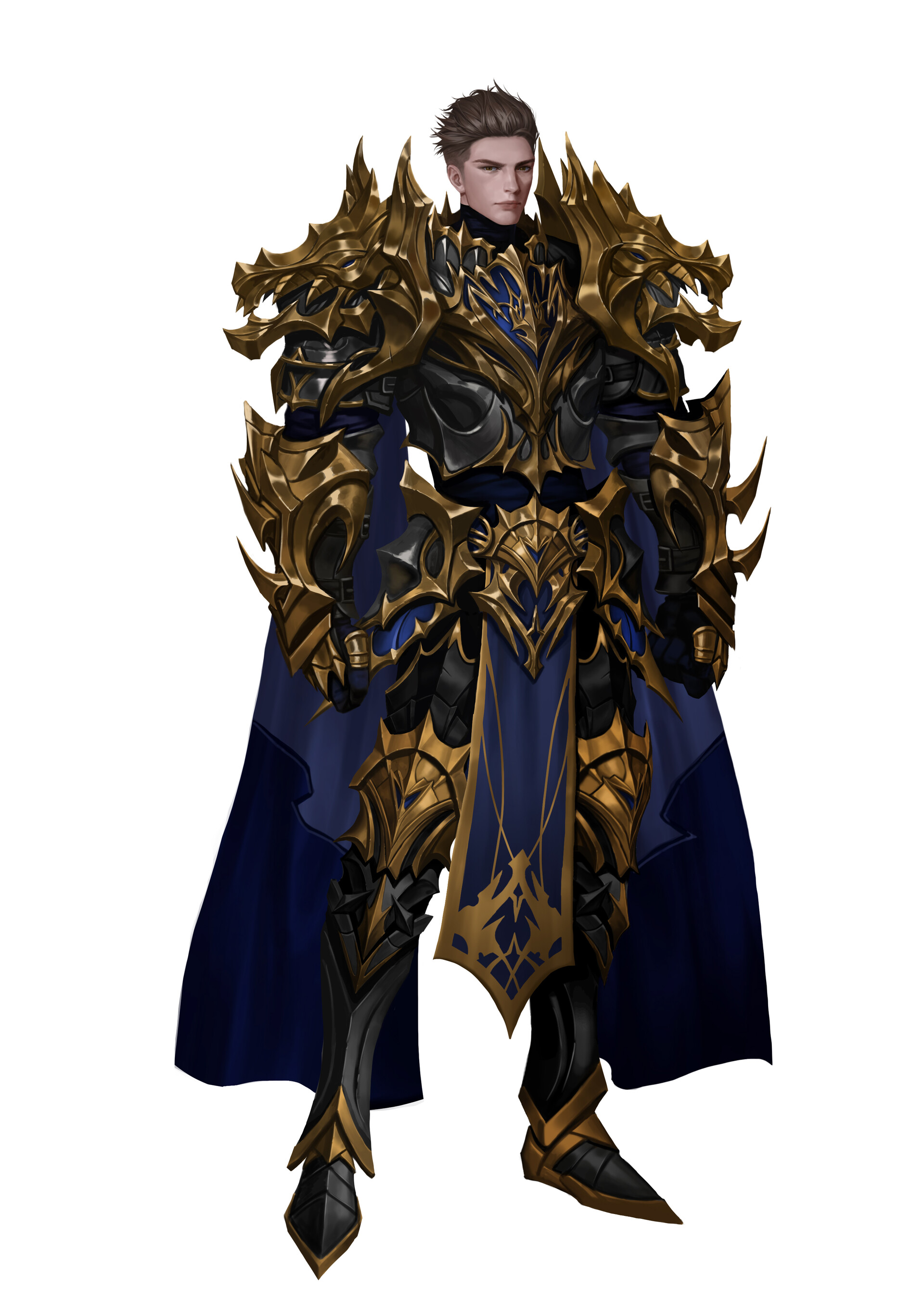 ArtStation - gold knight