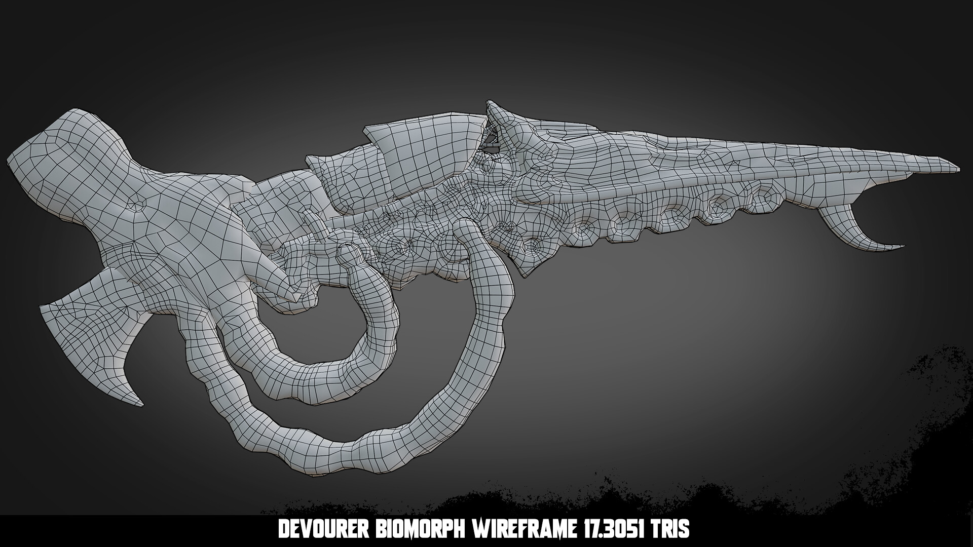 David Cuenca - Warhammer 40.000 Tyranid Weapon - Devourer Biomorph