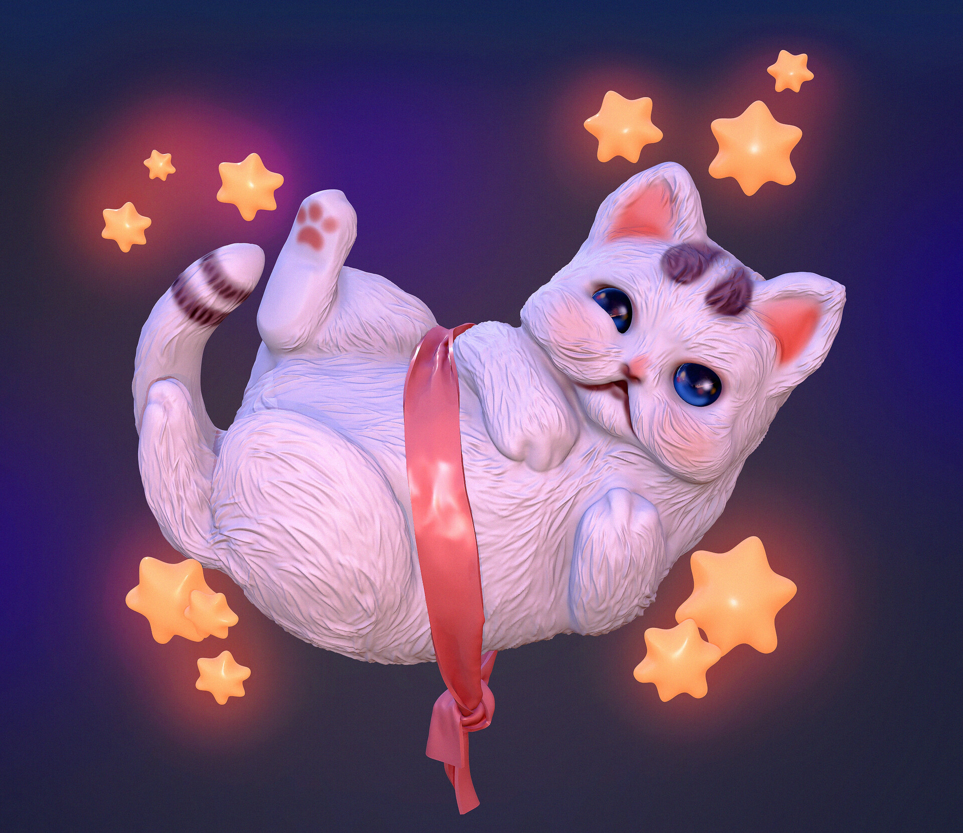 ArtStation - Sassy Cat