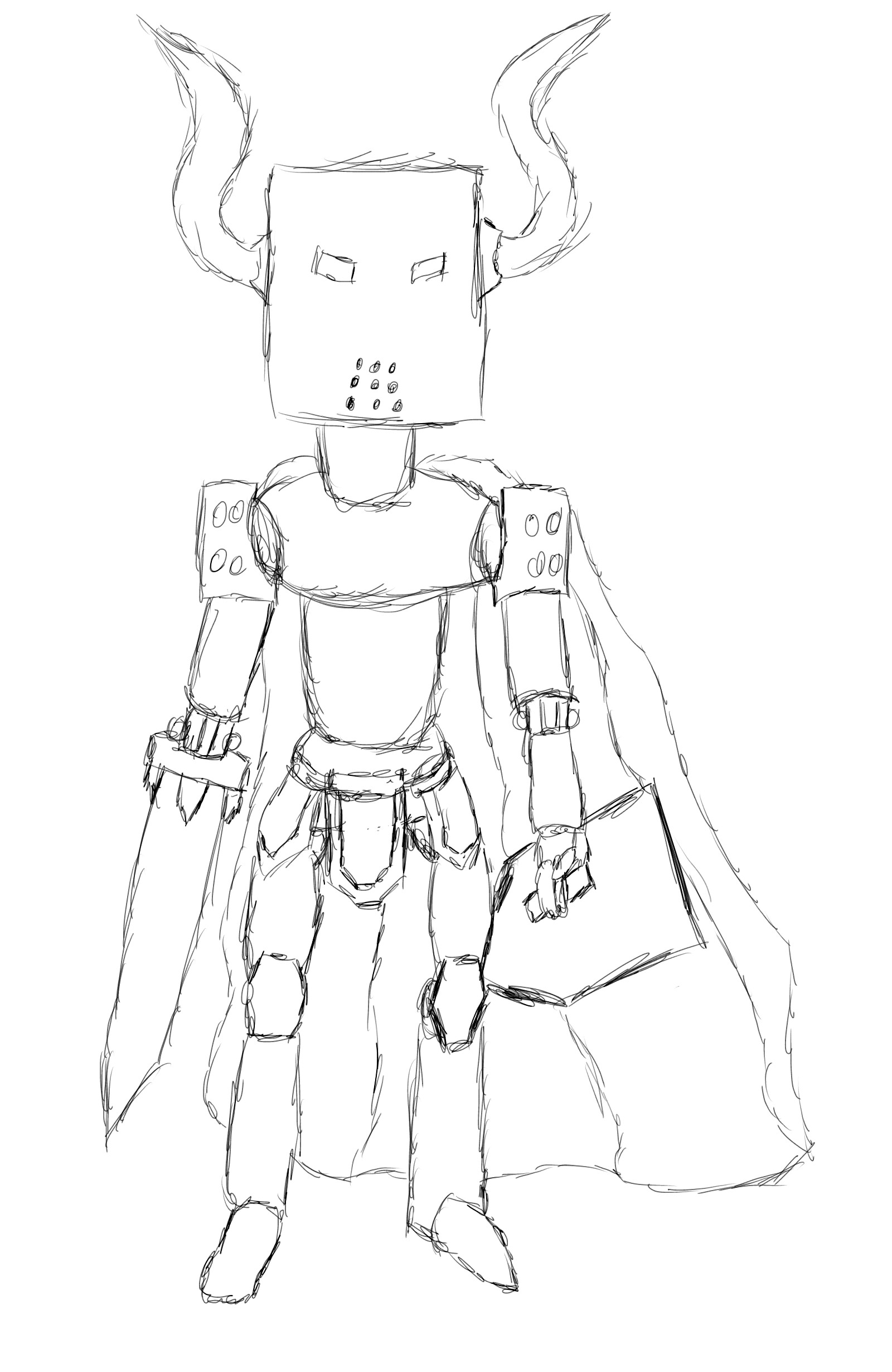 ArtStation - Lance Master - quick sketch trying out new tablet computer