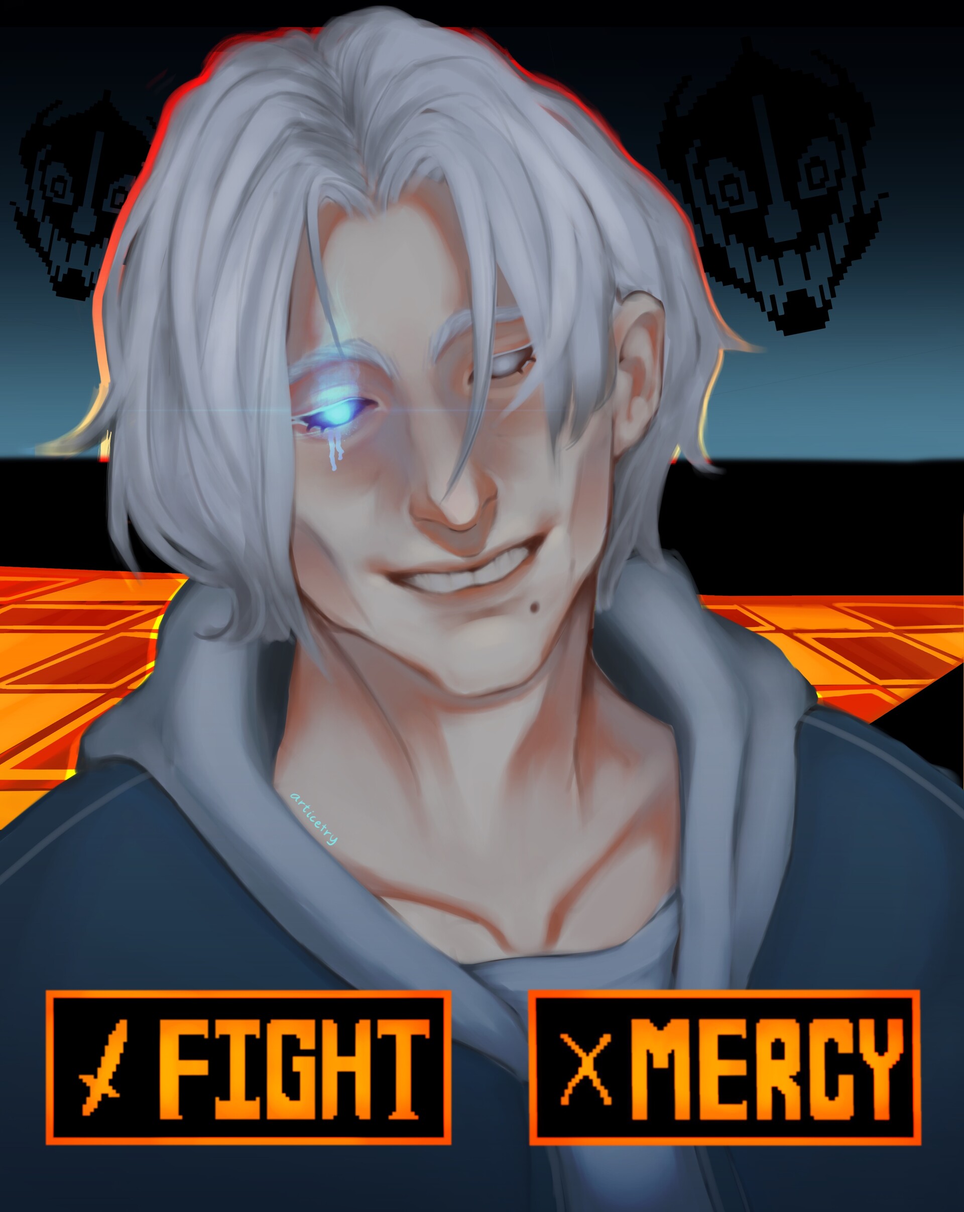 ArtStation - Human Sans from Undertale