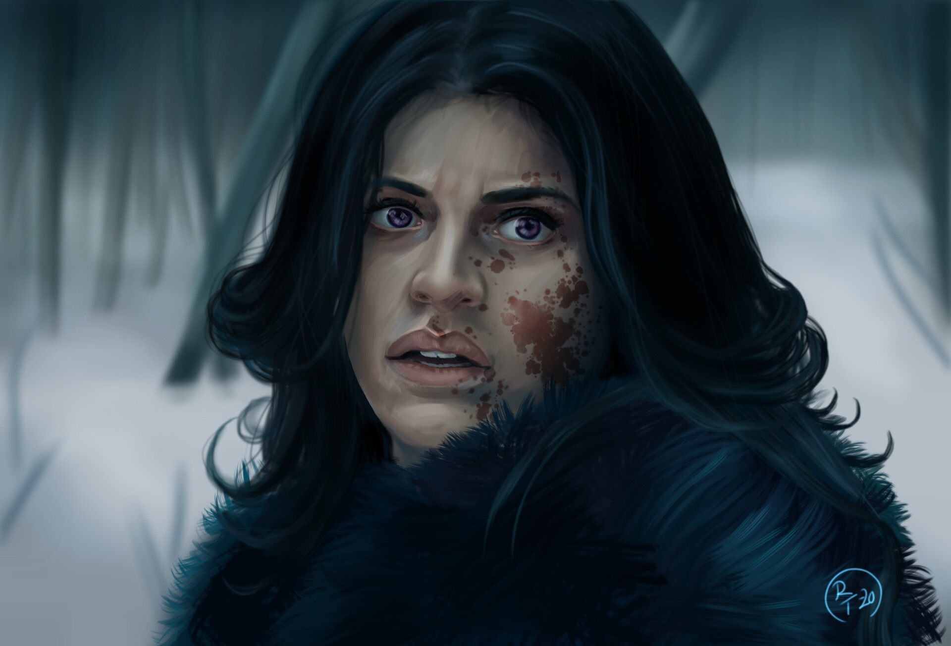 ArtStation - Yennefer fanart