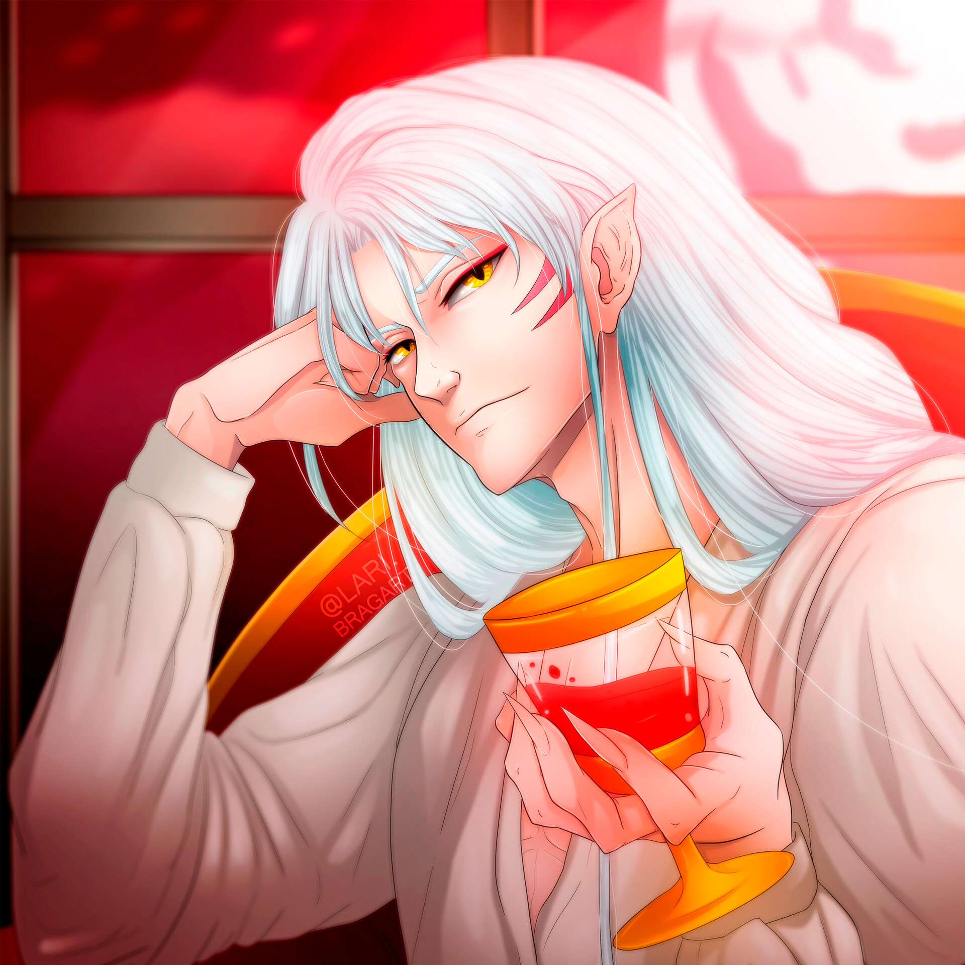 ArtStation - Sesshoumaru x castlevania crossover