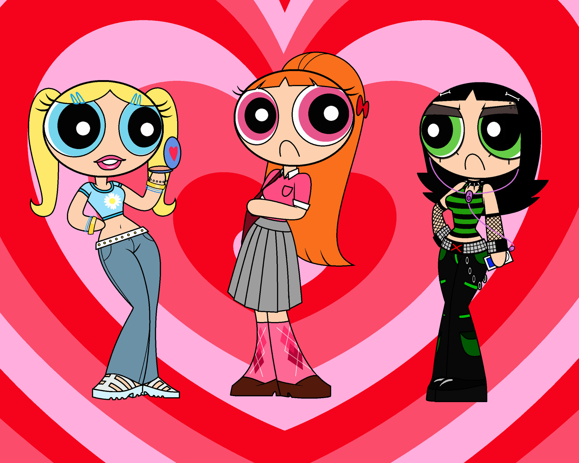 ArtStation - PPG Teens (My Version)