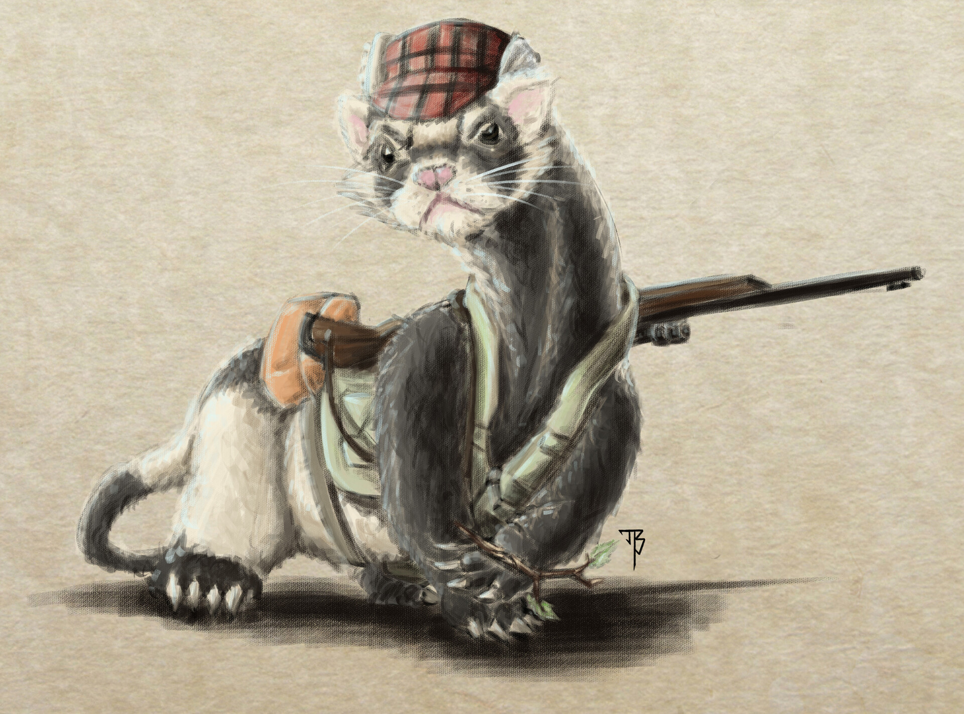 ArtStation - Hunting Ferret