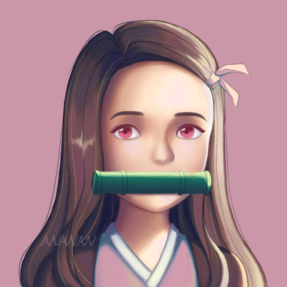ArtStation - Nezuko Kamado