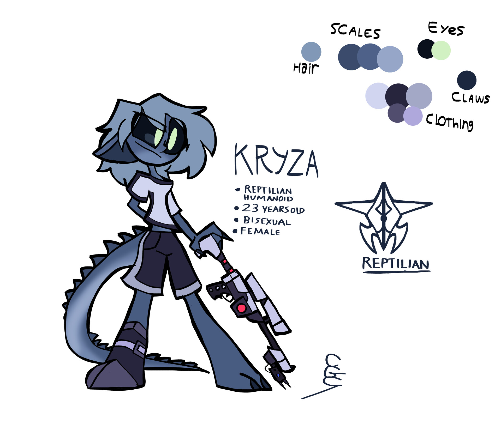 ArtStation - Kryza the Monstrous concept art 02: Kryza 'the Monstrous'