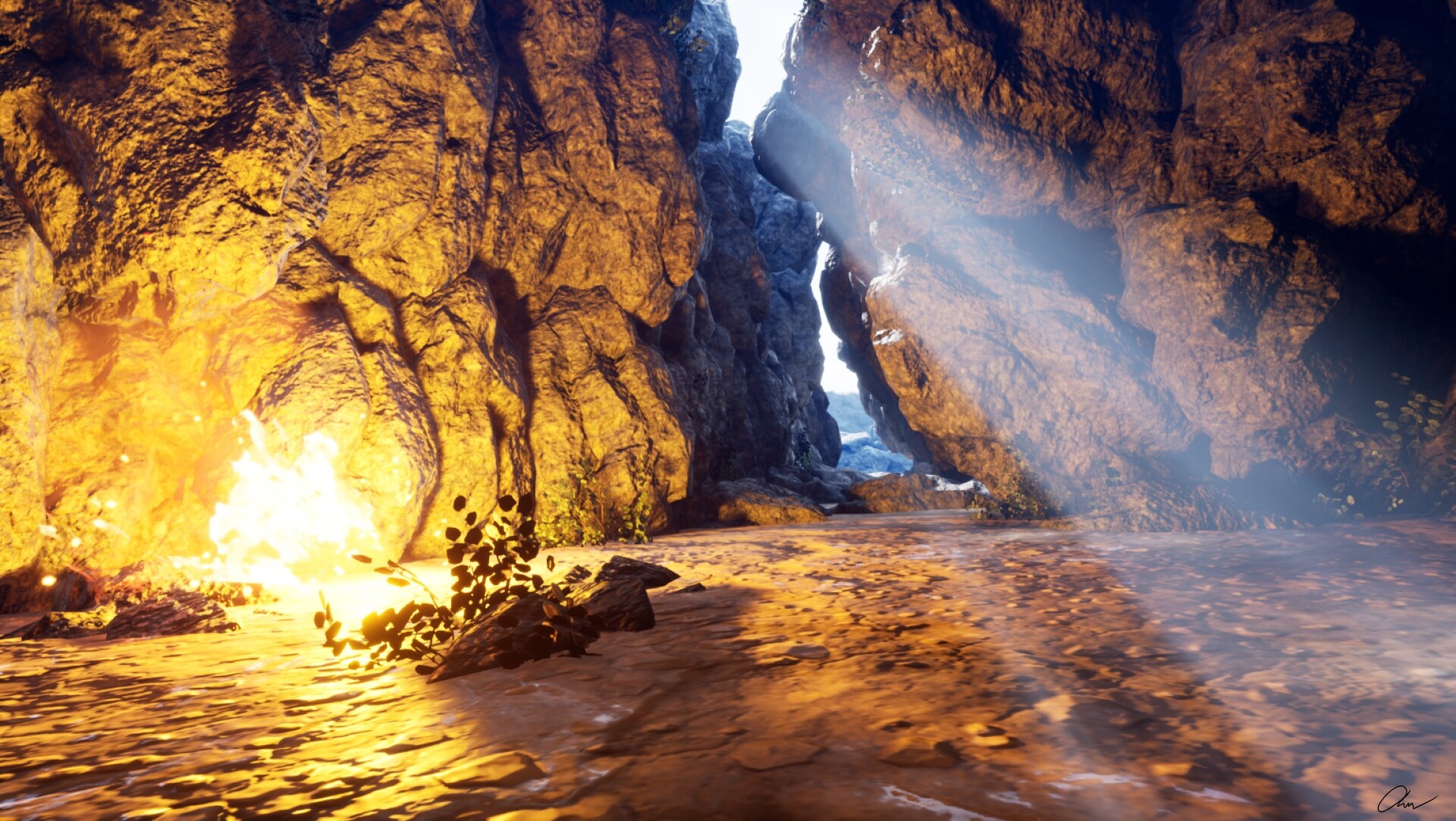 ArtStation - Cave Environment