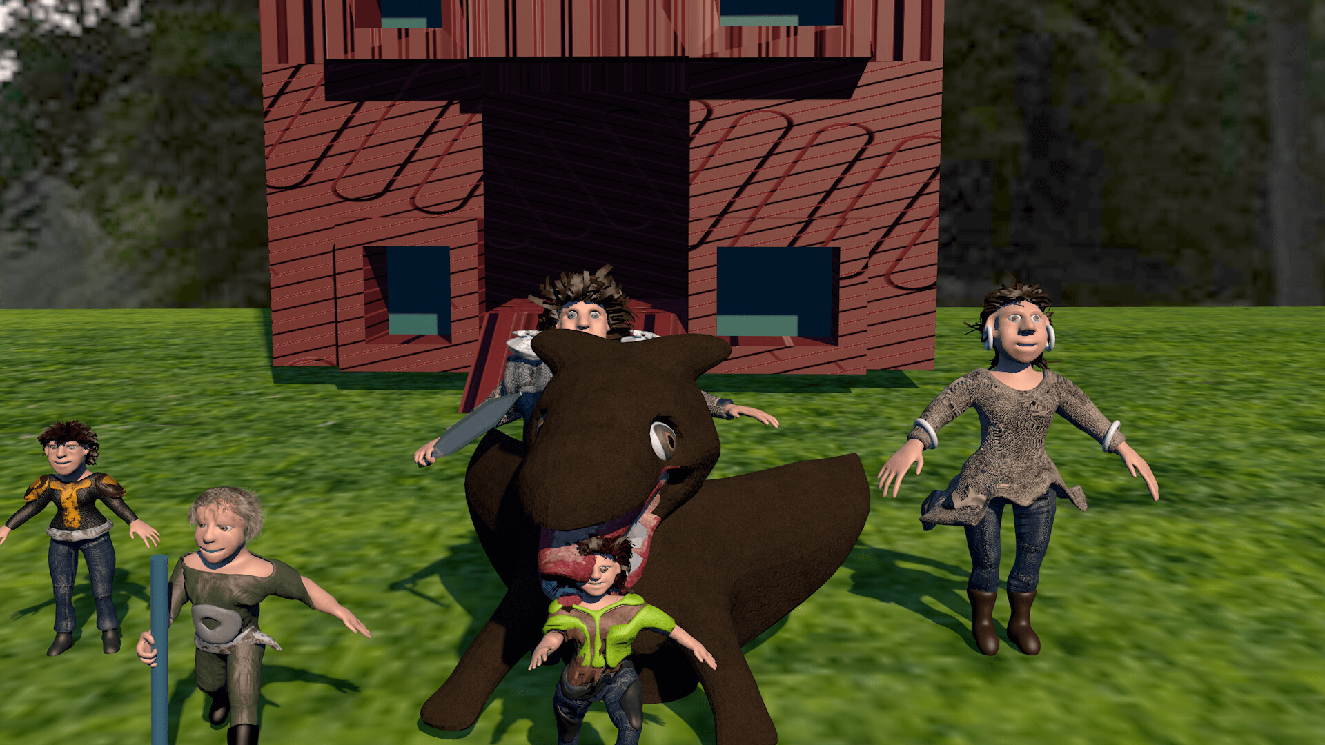 ArtStation - Who Else Wants Horrible 3d Creature Movie 2020