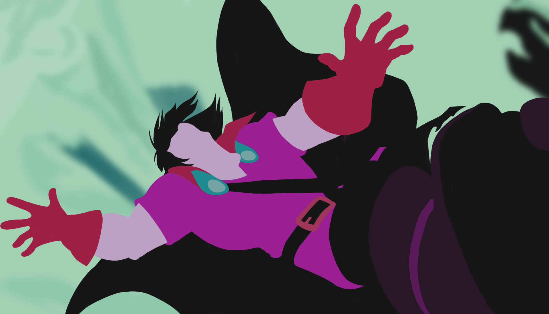 ArtStation - Gaston Falling lol