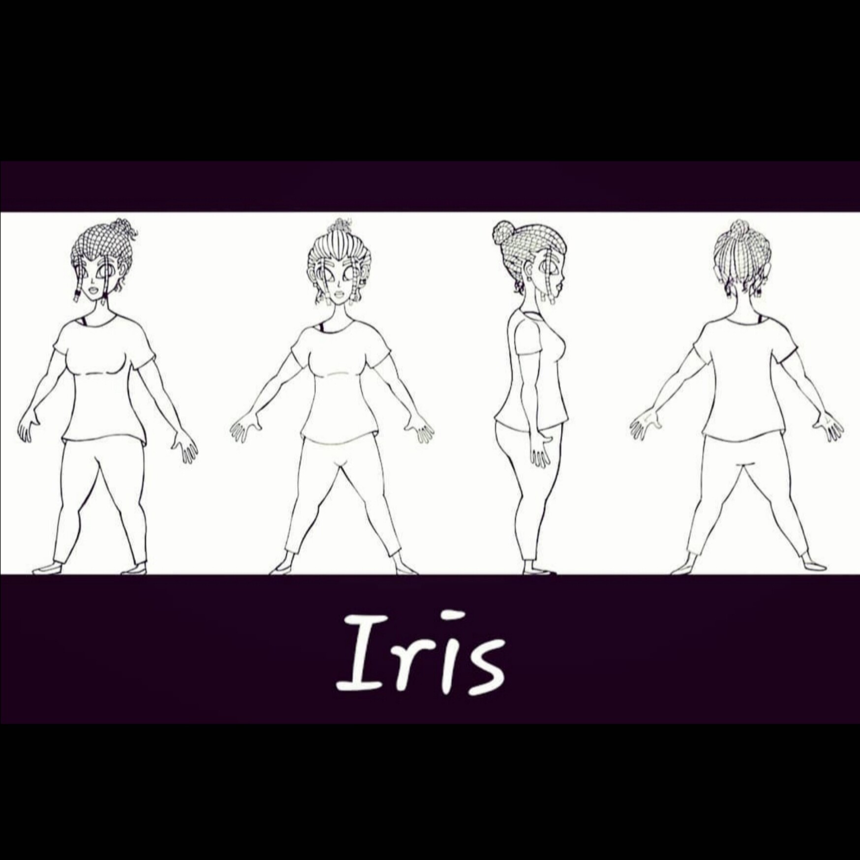 ArtStation - Iris - Model Sheet