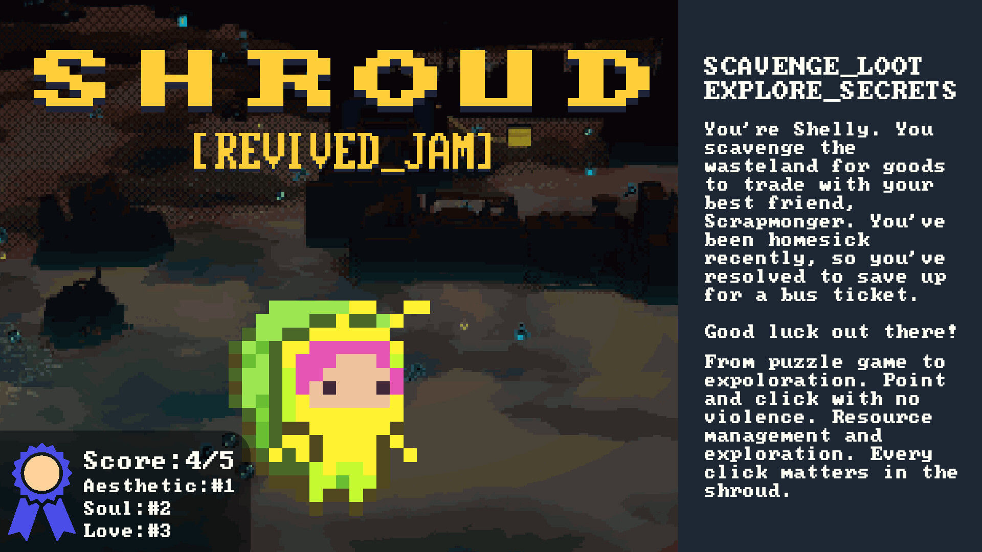 Sarah Besserer - Shroud - Game Jam