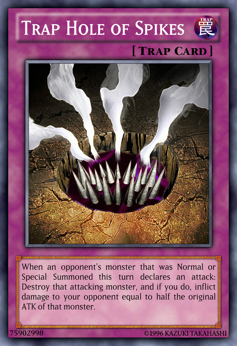 ArtStation - Trap Hole of Spikes