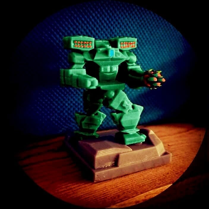 ArtStation - Miniature mech for 28mm tabletop games