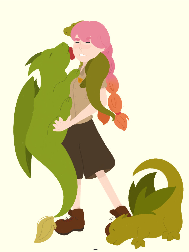 ArtStation - Dragon Keeper