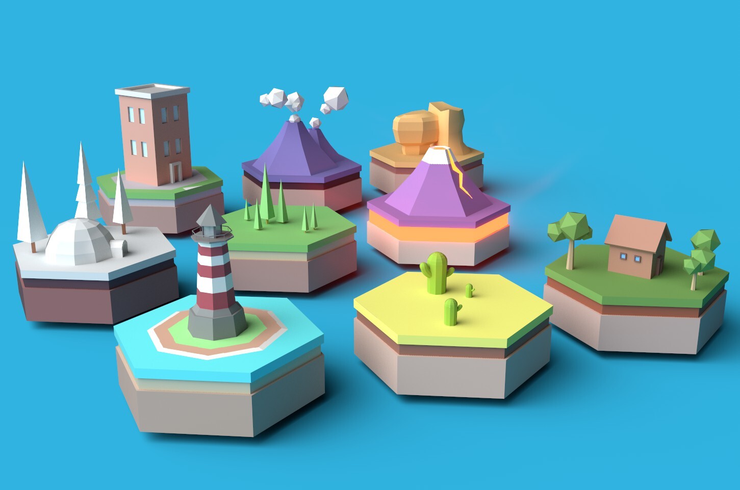 ArtStation - Low_poly environment