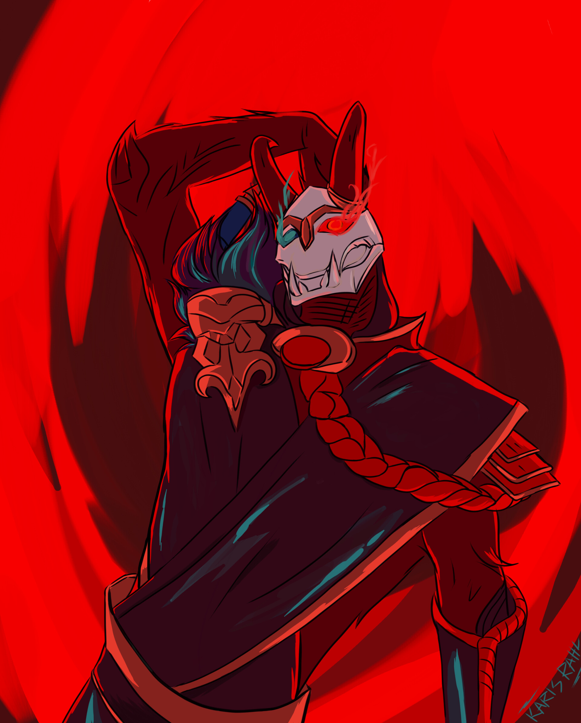 ArtStation - Blood Moon Jhin