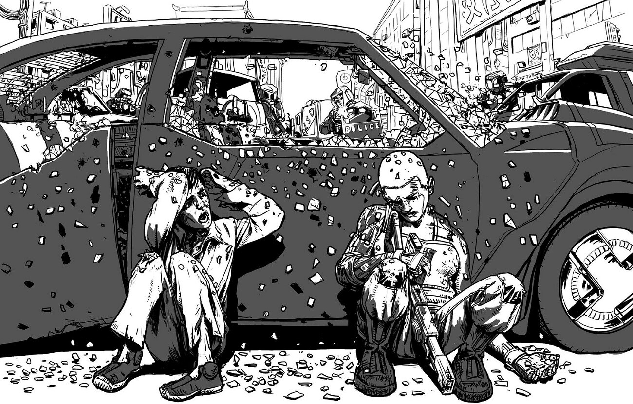 ArtStation - Megalopolis 2077 illustrations - part 1