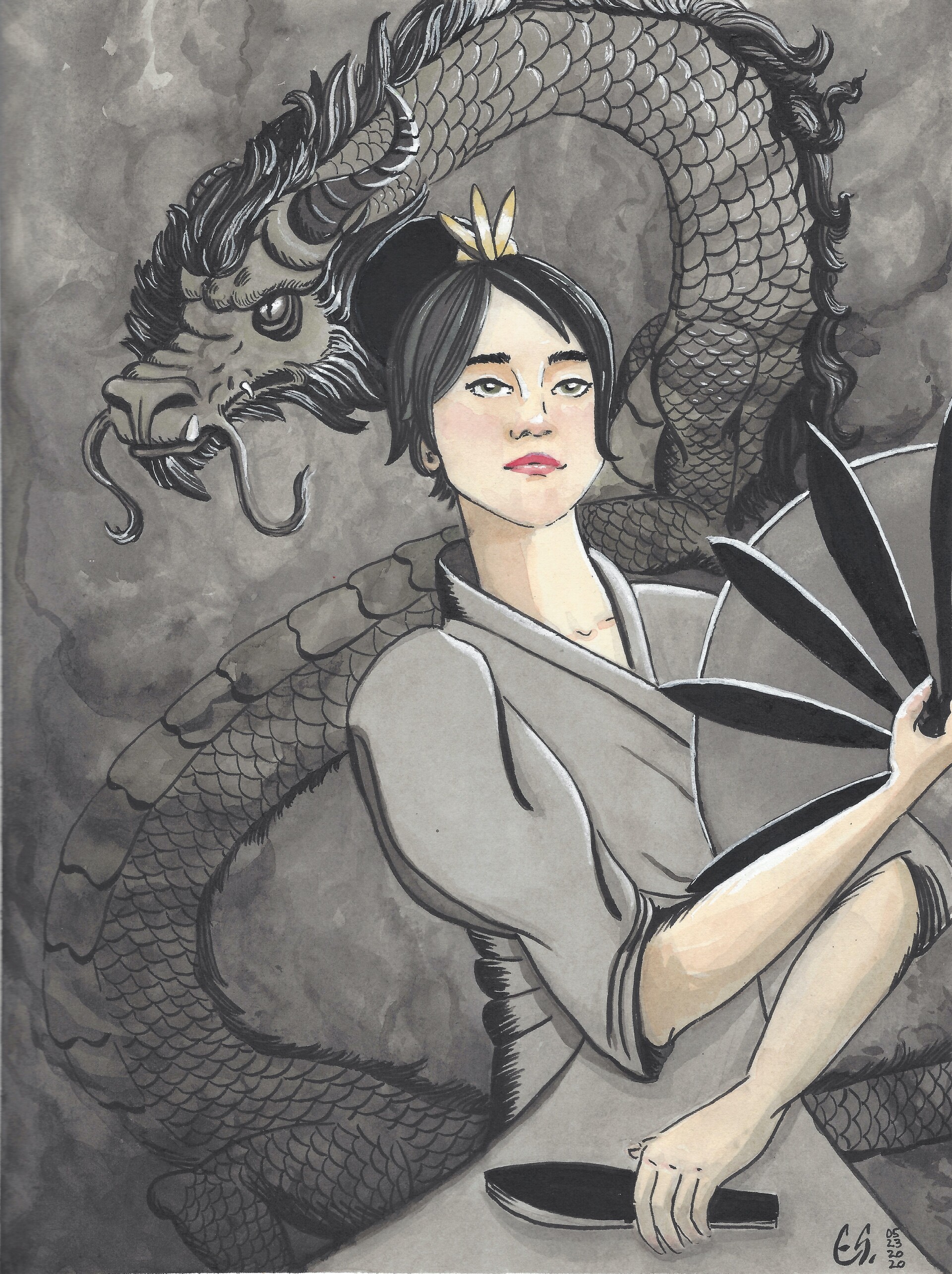 ArtStation - Onna-Bugeisha