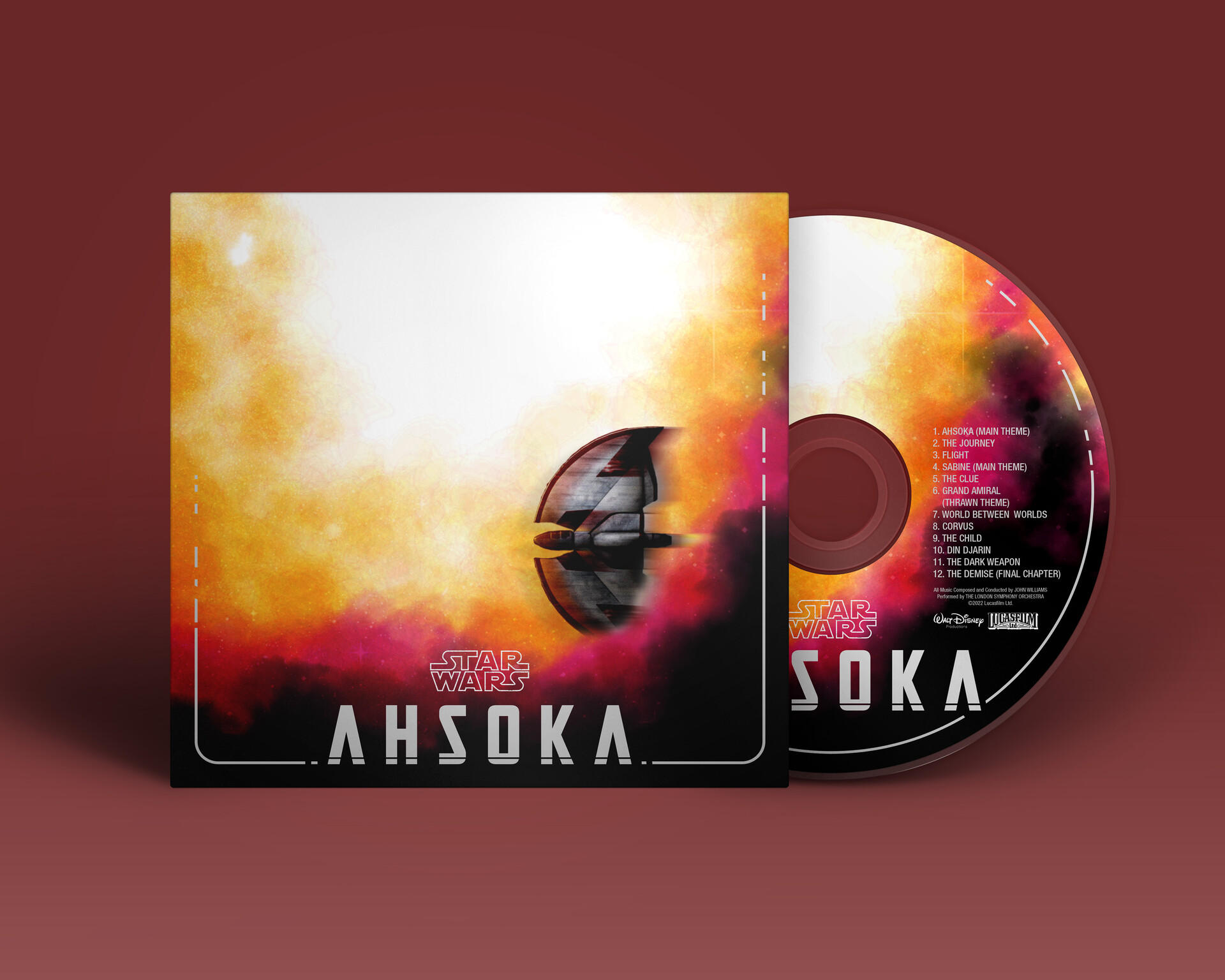 ArtStation - Ahsoka (Original Motion Picture Soundtrack) Fan project